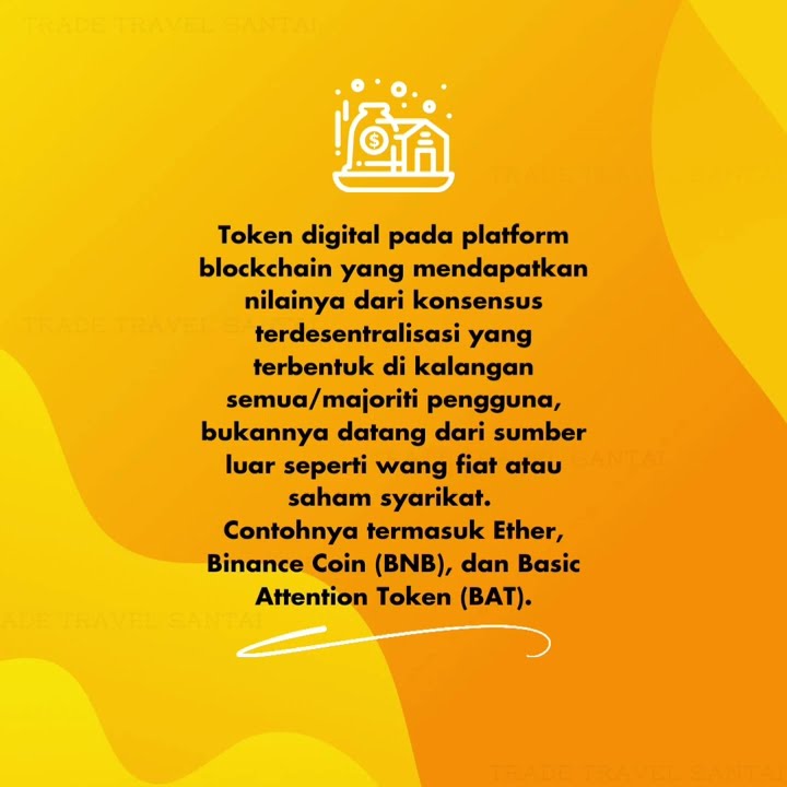 Crypto native assets #tradetravelsantai #cryptoterms #cryptotips #bitcoinmalaysia #sideincome ...