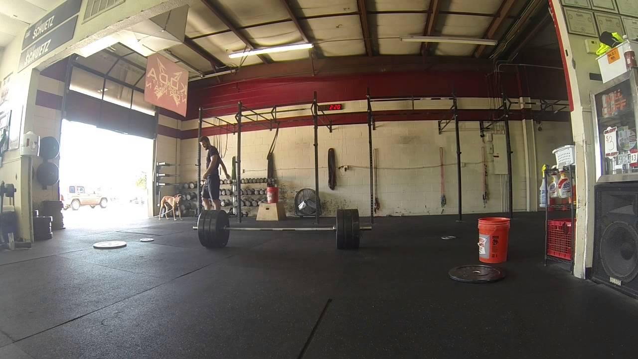 Kevin Schuetz Wodapalooza WOD 5 - YouTube