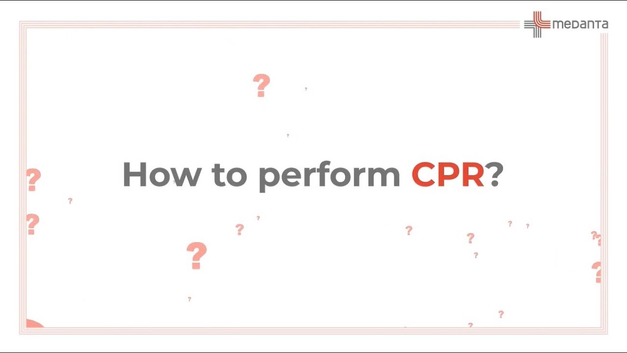 How to Perform CPR (Cardiopulmonary Resuscitation)? | Medanta - YouTube