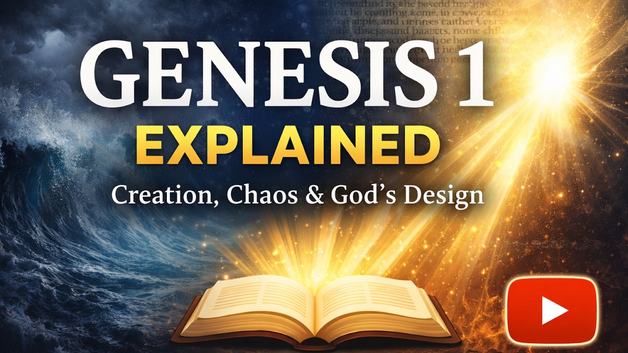 Genesis 1 Explained:The Hidden Meaning Behind Creation - YouTube