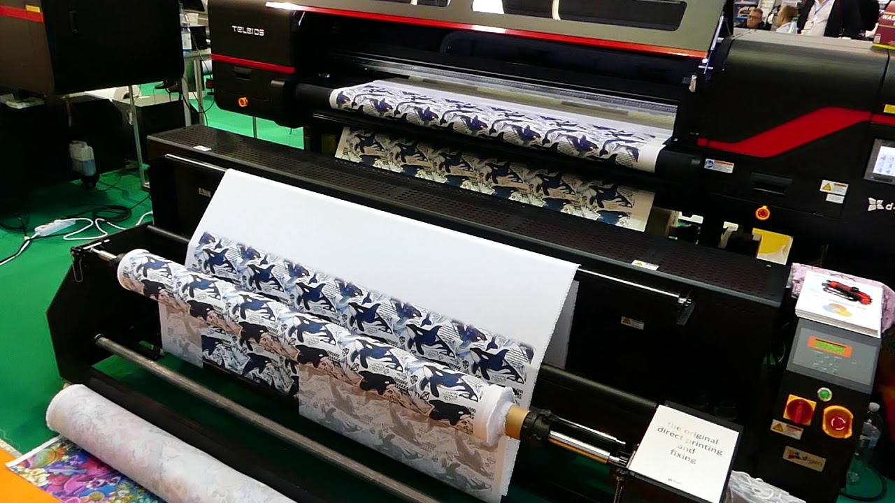 Dgen Teleios digitális nyomtató - YouTube