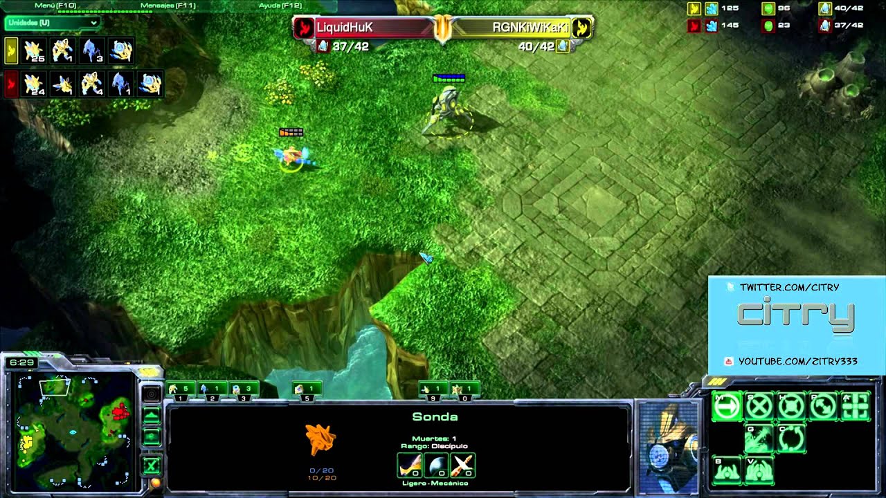 StarCraft 2 - Huk vs KiWiKaKi [PvP] - Game 1 - YouTube