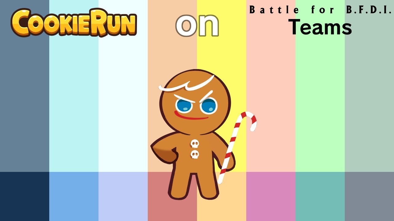 If Cookie Run characters were on BFB teams - YouTube