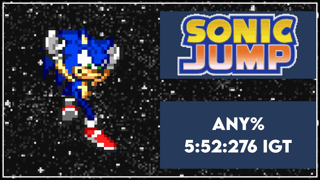 Sonic Jump (2005) | Any% | 5m 52s 276ms IGT [WR] - YouTube