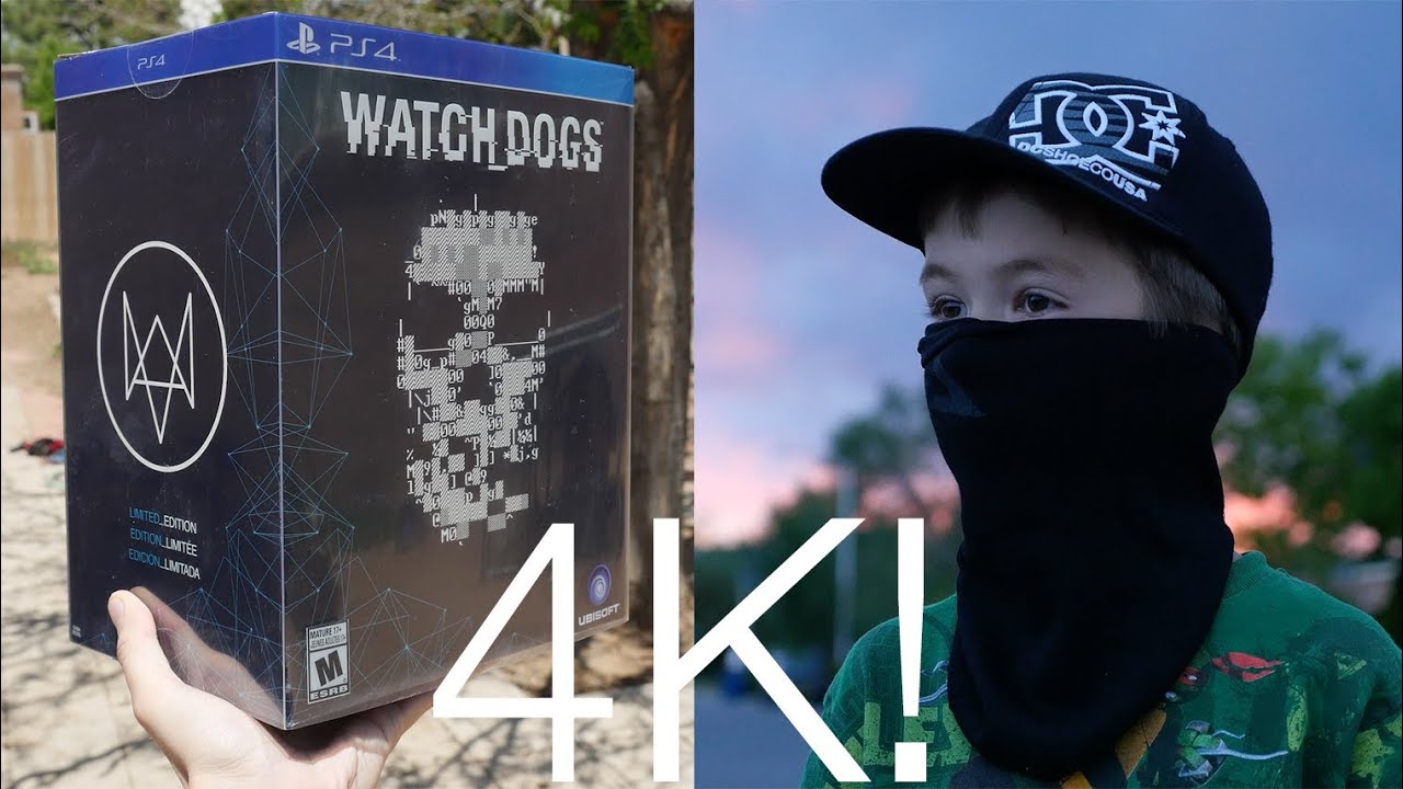 Watch Dogs Limited Edition 4K Unboxing | PS4 - YouTube