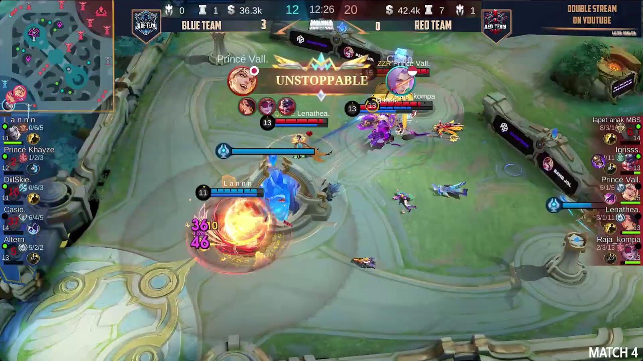 CASTER MATCH VIEWERS BERBAYAR 5RB PER MATCH - ROOMTOUR MLBB - YouTube