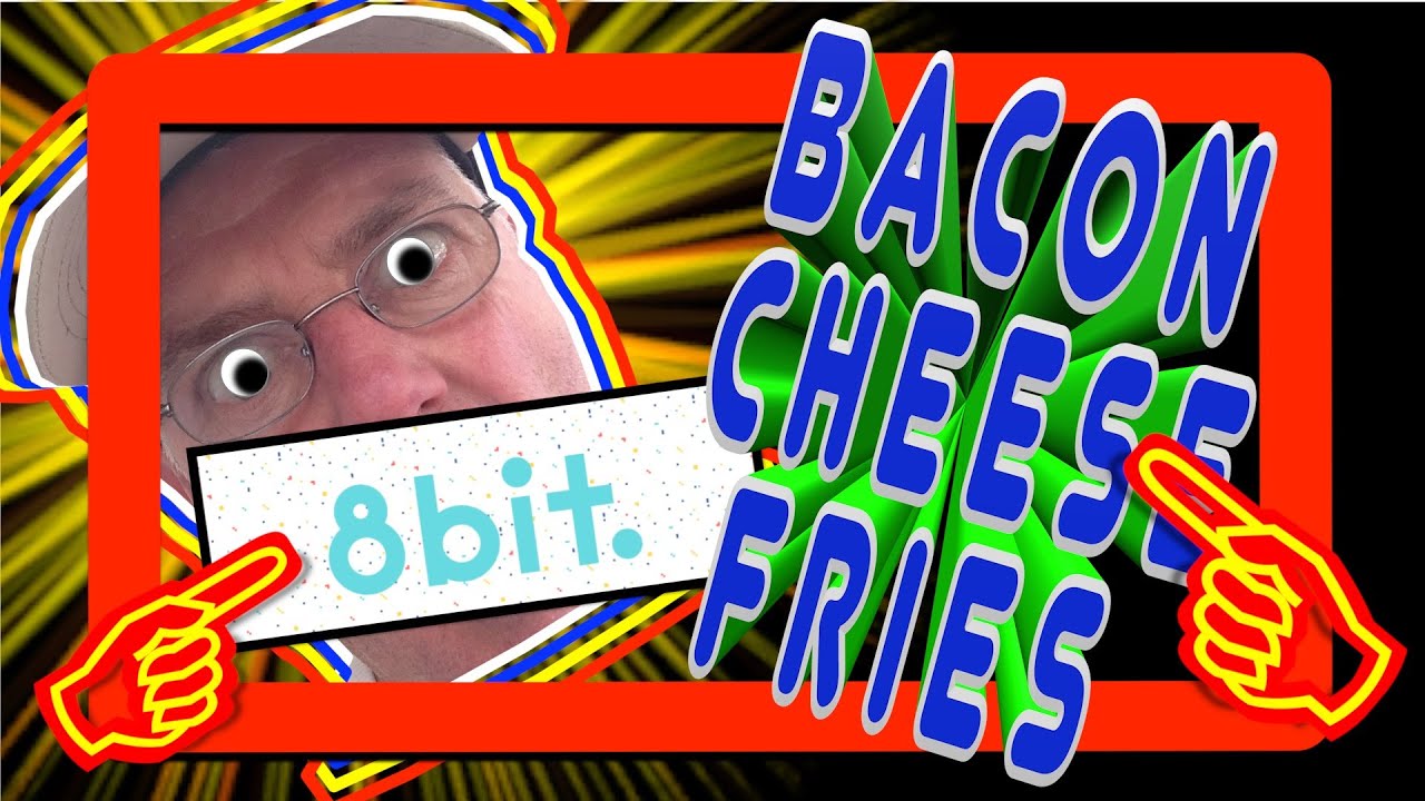 8bit Bacon & Cheese Fries Peanut Butter Milkshake - Taste Test - YouTube