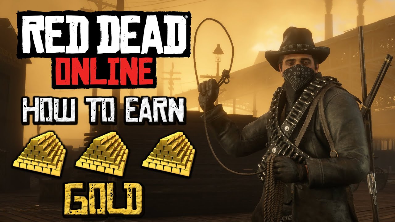 How to make GOLD in Red Dead Online (4 ways) - for BEGGINERS (2024 ...