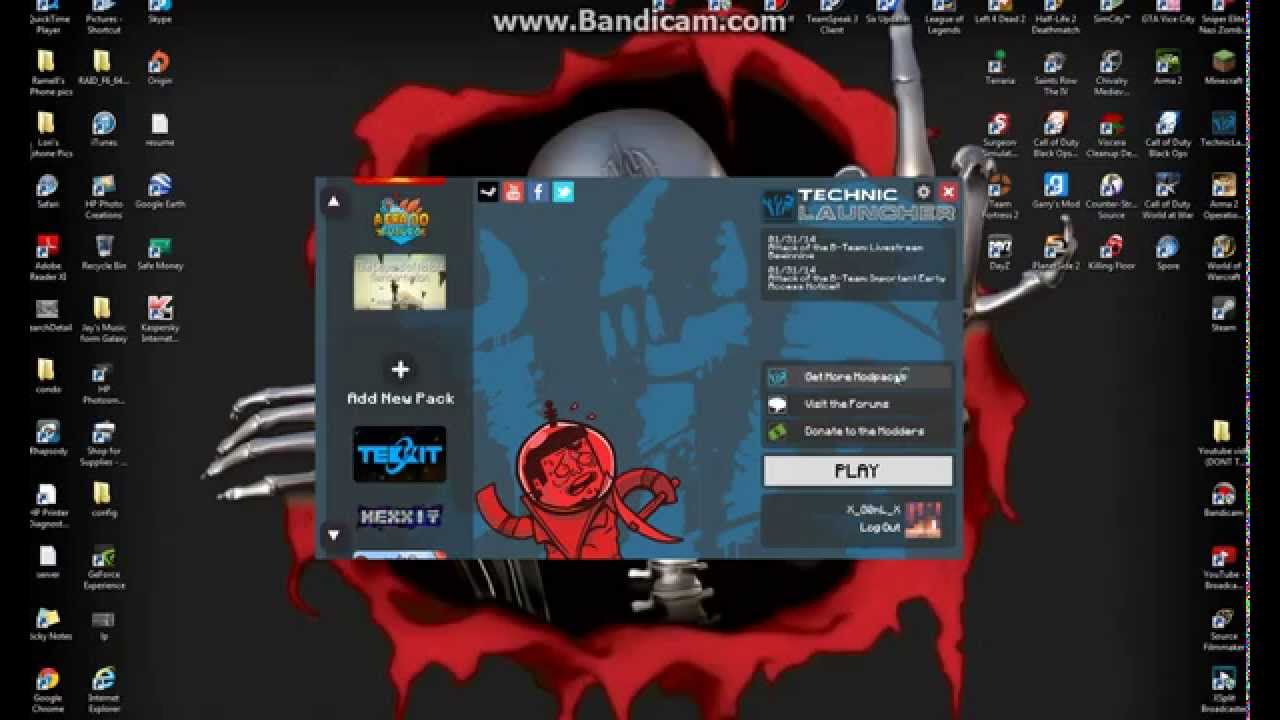 How to Download and play mods with Technic Launcher - YouTube