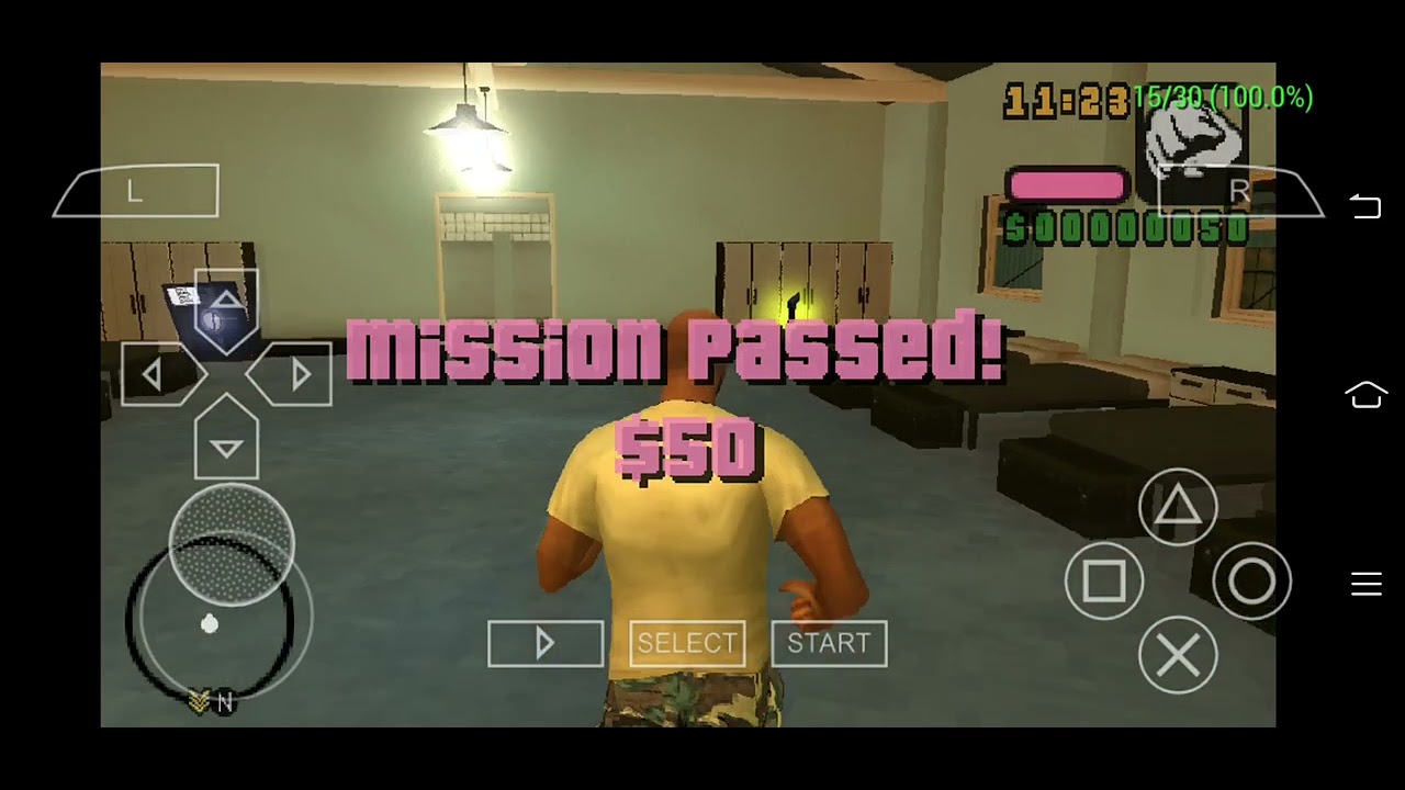 Playing GTA vice city stories in ppsspp - YouTube