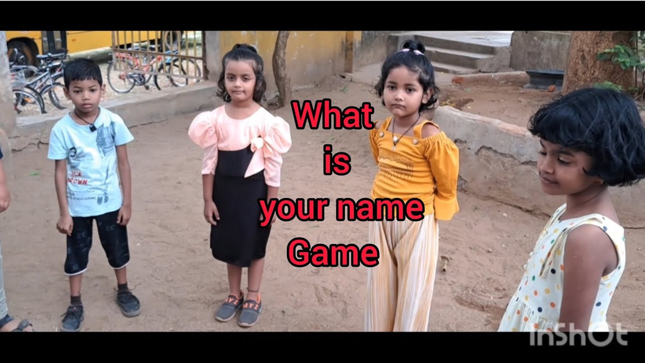 Name Game |what is your name game | English speaking Activity by KG ...