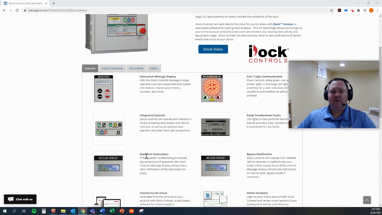 iDock™ Controls Interlocking Keeps Dock Personnel Safe - YouTube