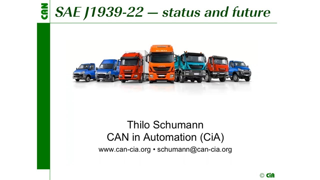 SAE J1939-based solutions – status and future - webinar from 2020-12-16 ...