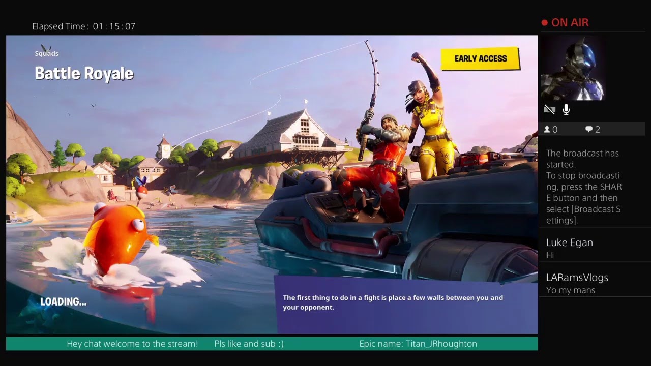 Fortnite chapter 2 is lit// trying out for the clan Fade - YouTube