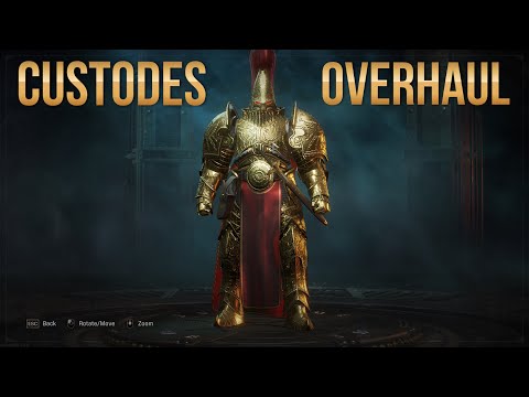 Custodes Overhaul Armory Showcase