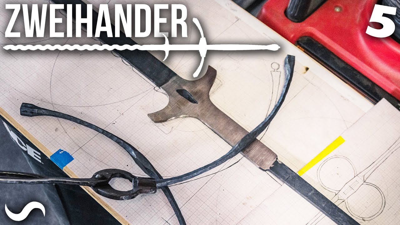 MAKING A ZWEIHANDER SWORD!!! Part 5 - YouTube