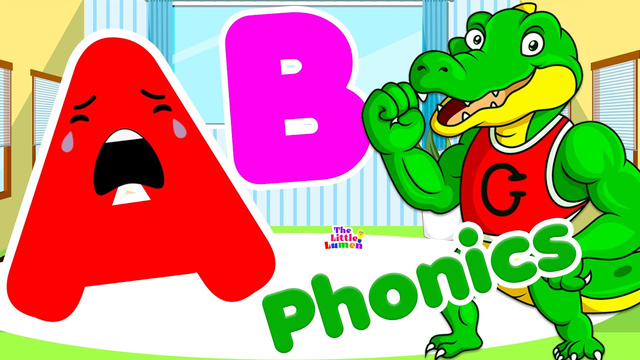 ABC Animals Phonics Song | ABC Phonics Song For Kindergarten | A for ...