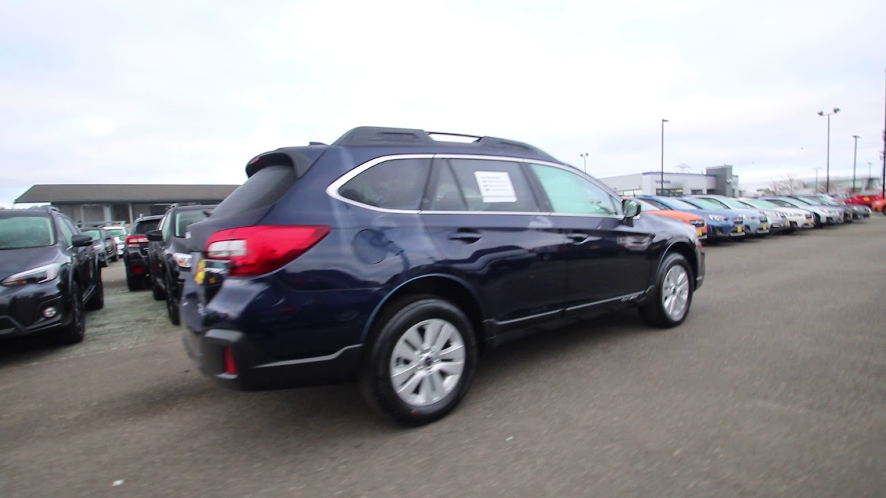 2018 Subaru Outback 2.5i Premium | Dark Blue Pearl | J3305475 | Tacoma ...