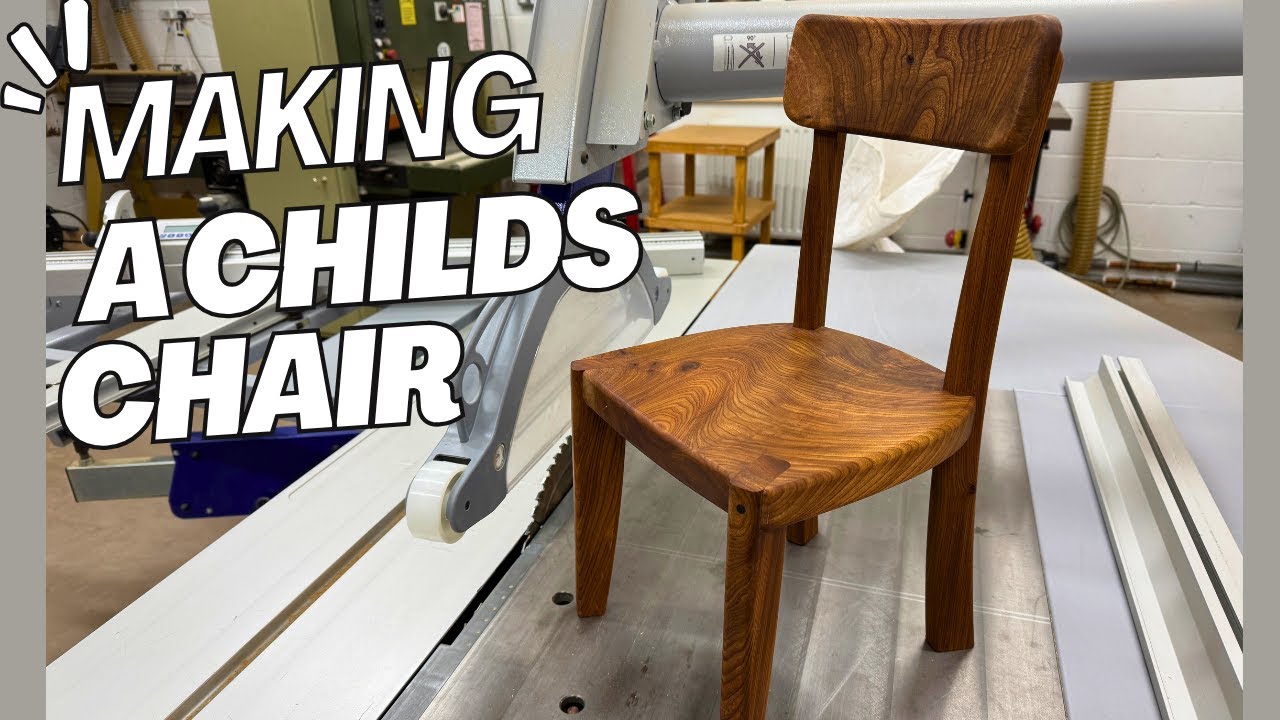 Making A Childs Chair Out Of Scrap Wood! - YouTube