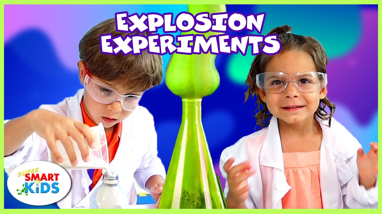 Explosion Science Experiments for Kids - YouTube