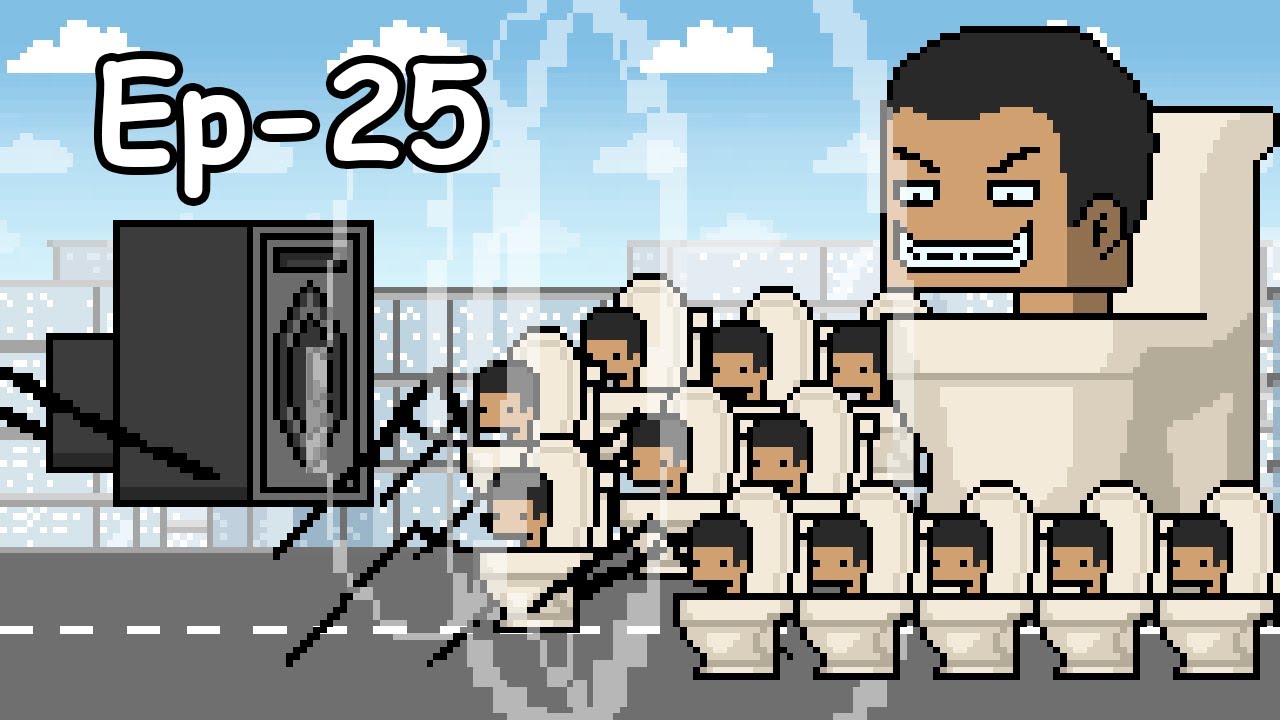 Skibidi toilet Ep 25| Pixel Animation - YouTube