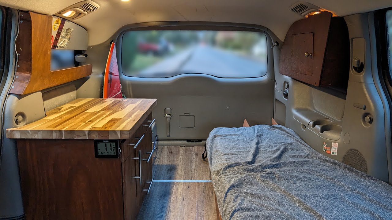 VAN TOUR | Offroad Toyota Sienna Minivan Conversion - YouTube