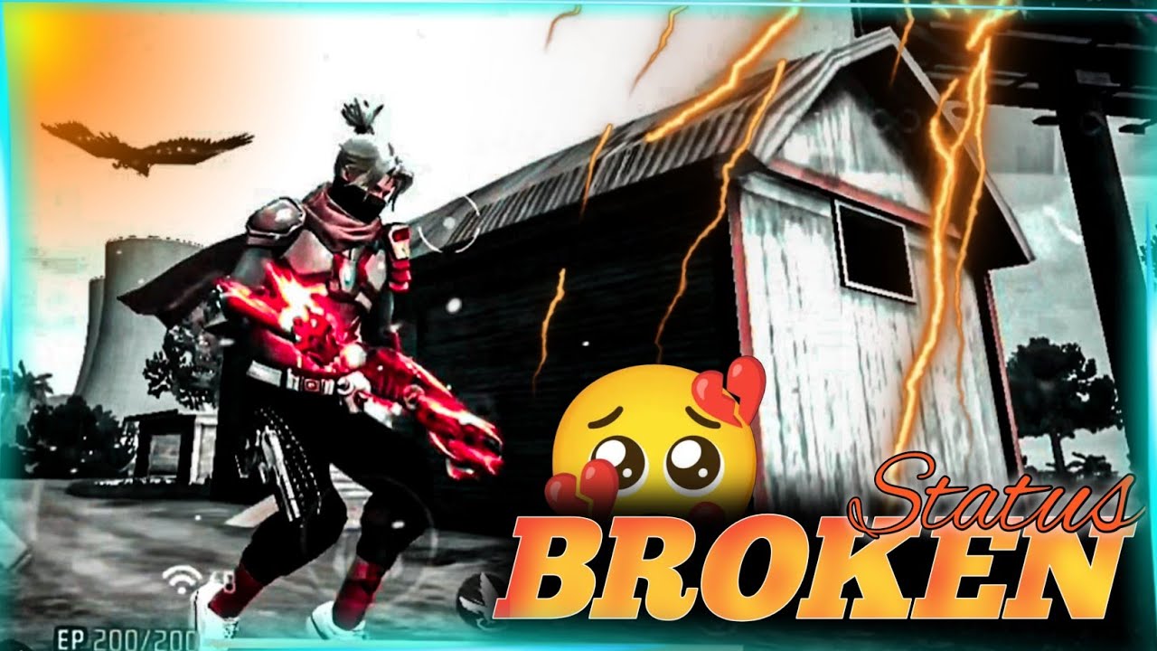 free fire sad shayari status😭|| free fire broken heart💔🥀free fire ...