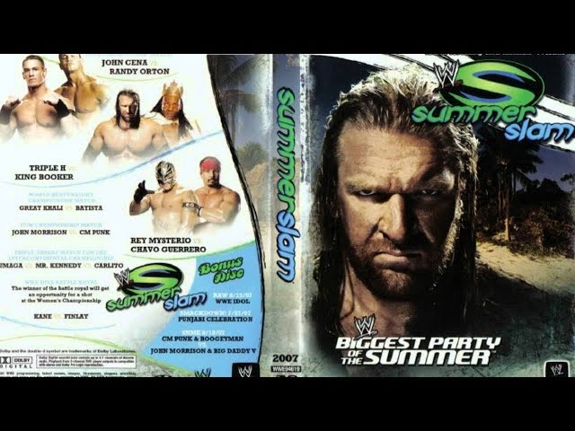 Summerslam 2008 Dvd
