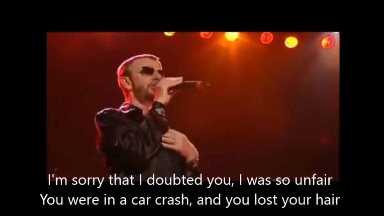 Paul McCartney died in 1966 - Ringo Starr "You were in a car crash and ...