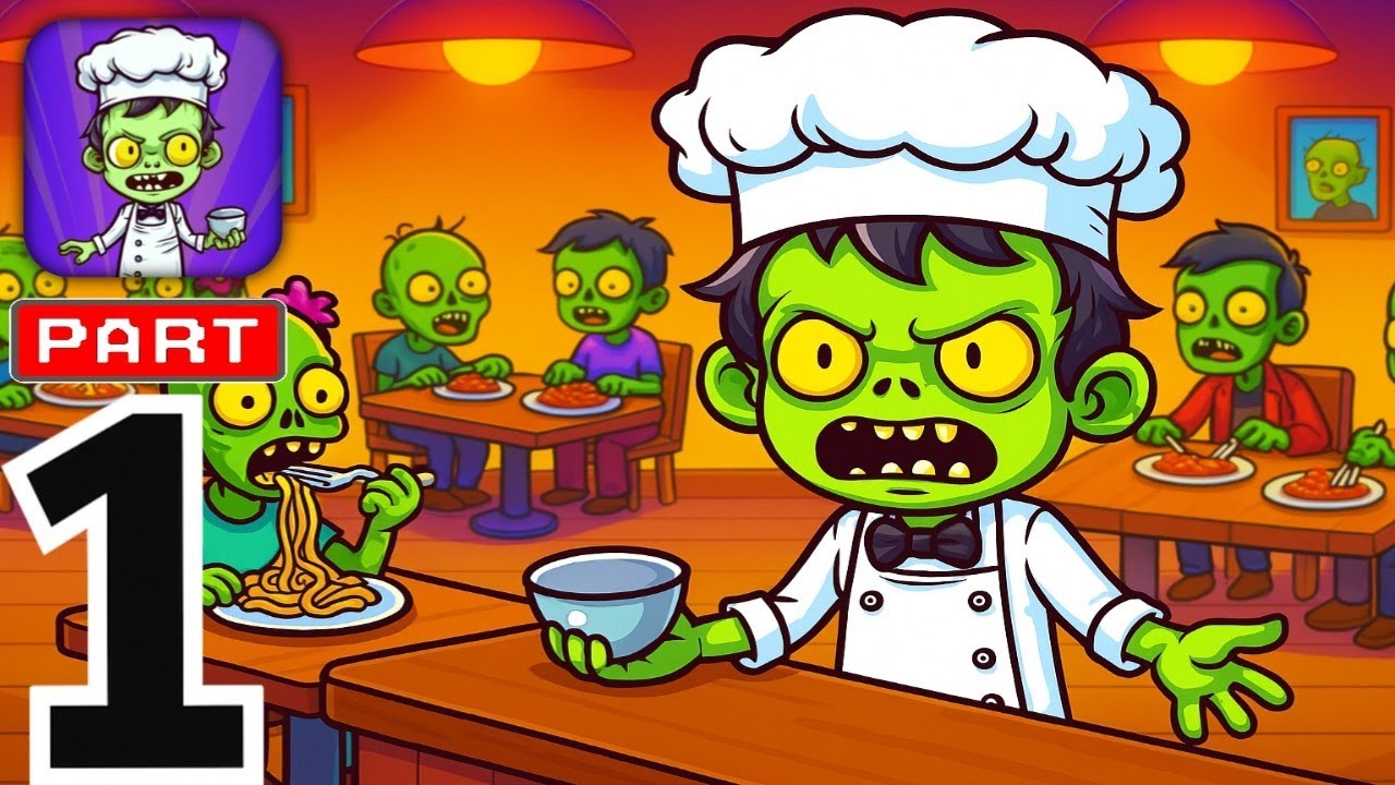 Thriller Cafe - Gameplay Walkthrough Part 1 - Serving Zombies (iOS ...