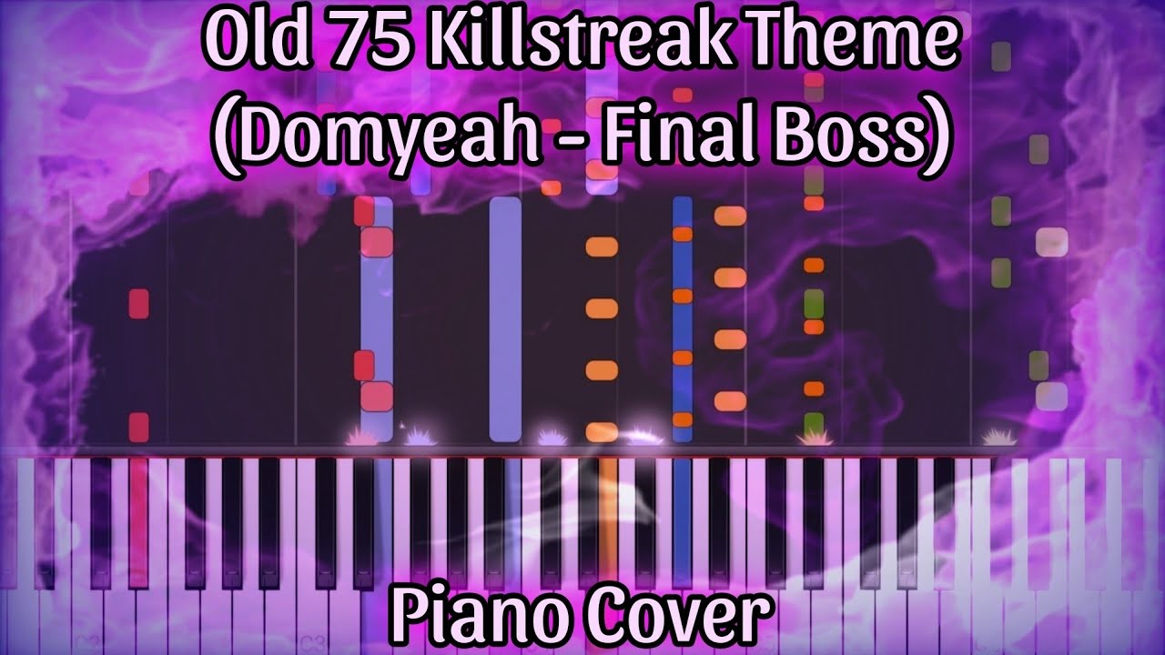 Slap Battles Old Killstreak 75 Kills Music (Final Boss) Piano Cover - Synthesia - YouTube