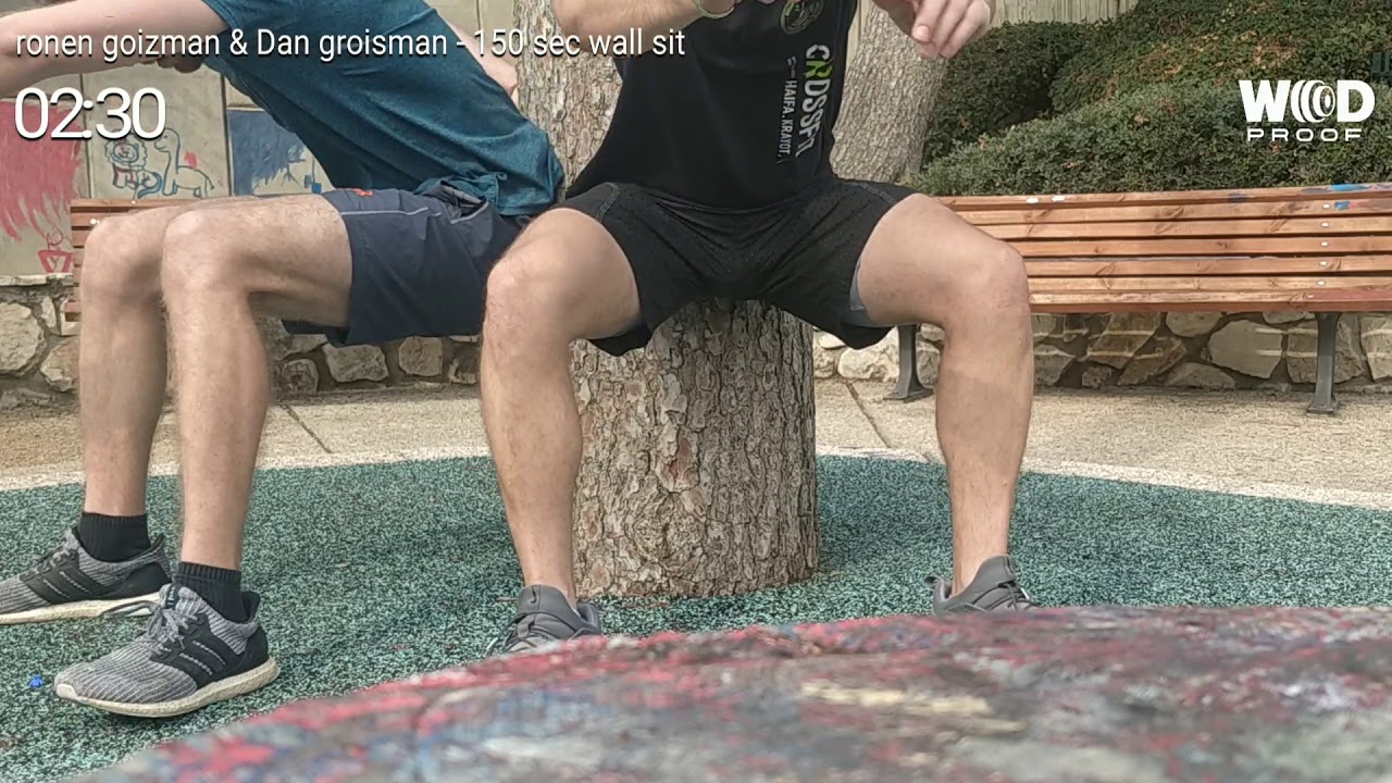 150 sec wall sit - YouTube