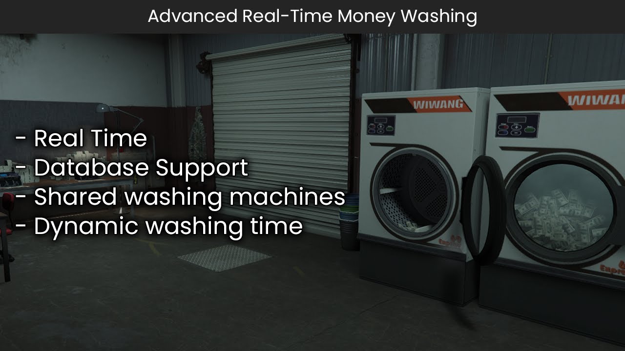 FiveM Advanced Real-Time Money Wash - YouTube