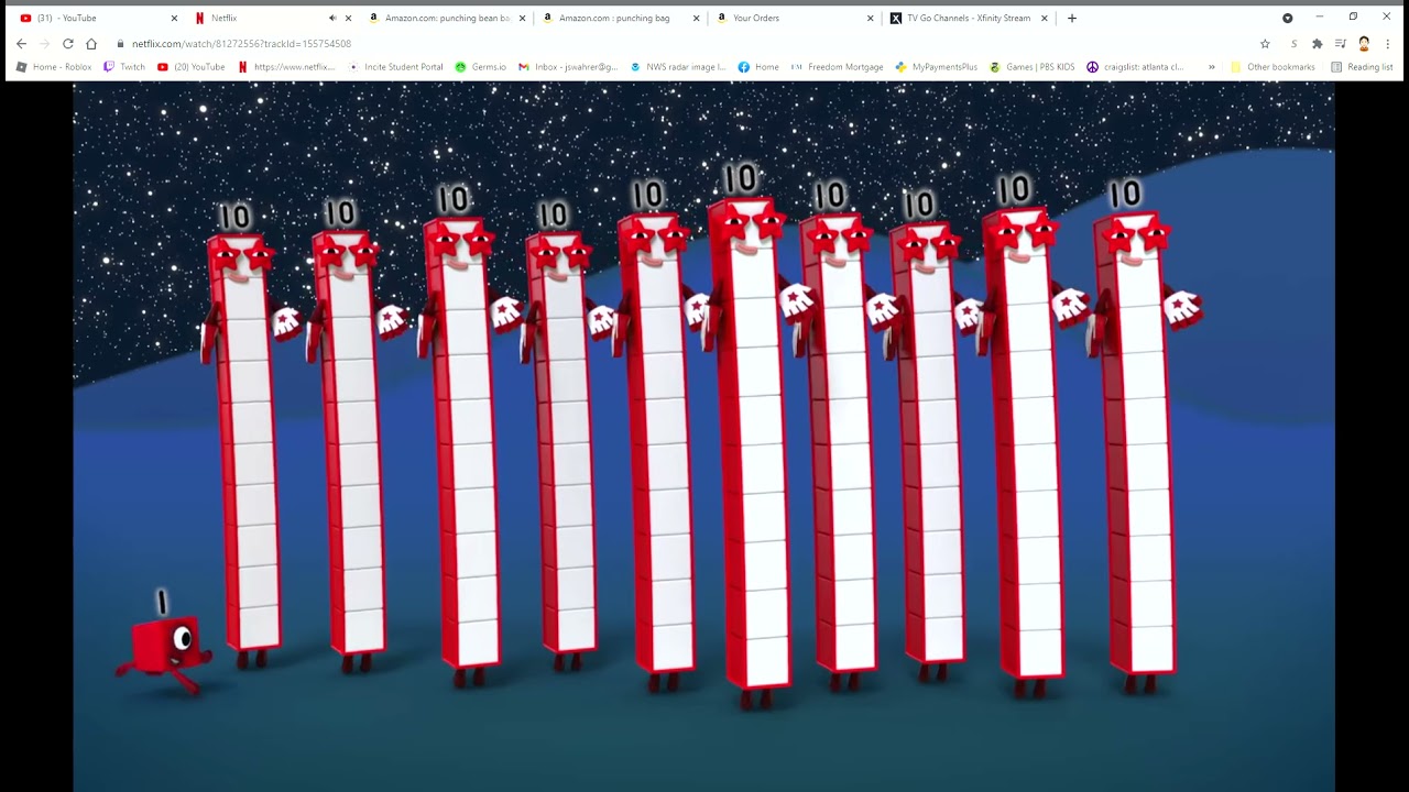 number block's season 5 all episodes full episodes - YouTube