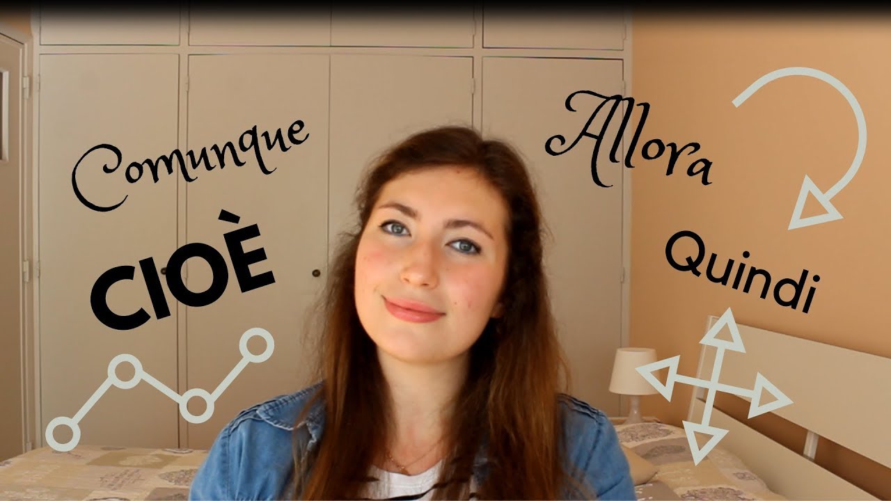 Italian connectors to improve your fluency - YouTube