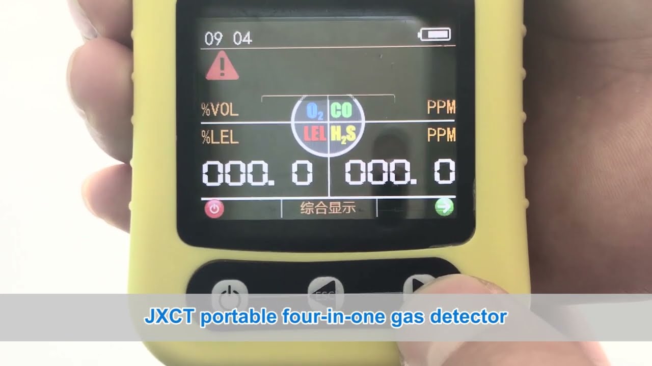 4 in 1 gas detector sensor, professional gas detector manufacturer ...