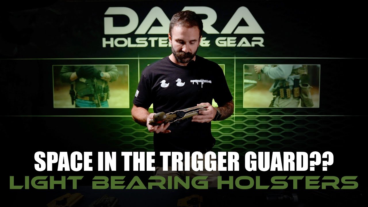 Addressing Trigger Guard Concerns in Light-Bearing Holsters | Dara Holsters - YouTube