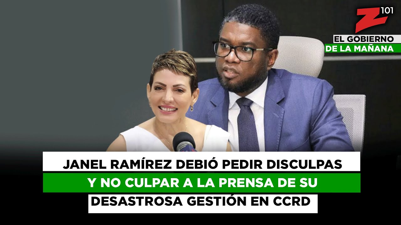Janel Ramírez debió pedir disculpas y no culpar a la prensa de su ...