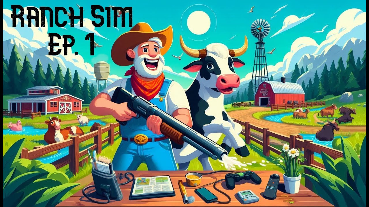 Ranch Sim | Ep. 1 | Starting my Ranch - YouTube