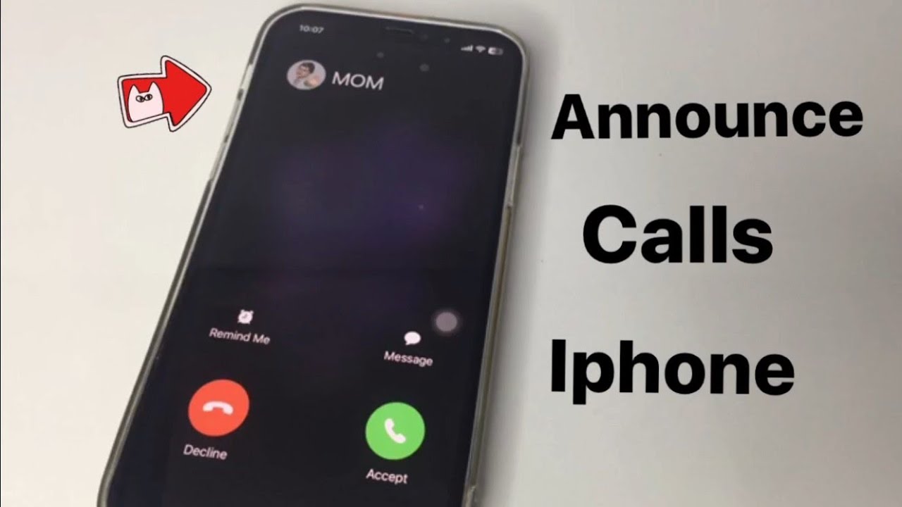 How to turn on Announce Calls in iPhone|| My iPhone speaks caller id ...