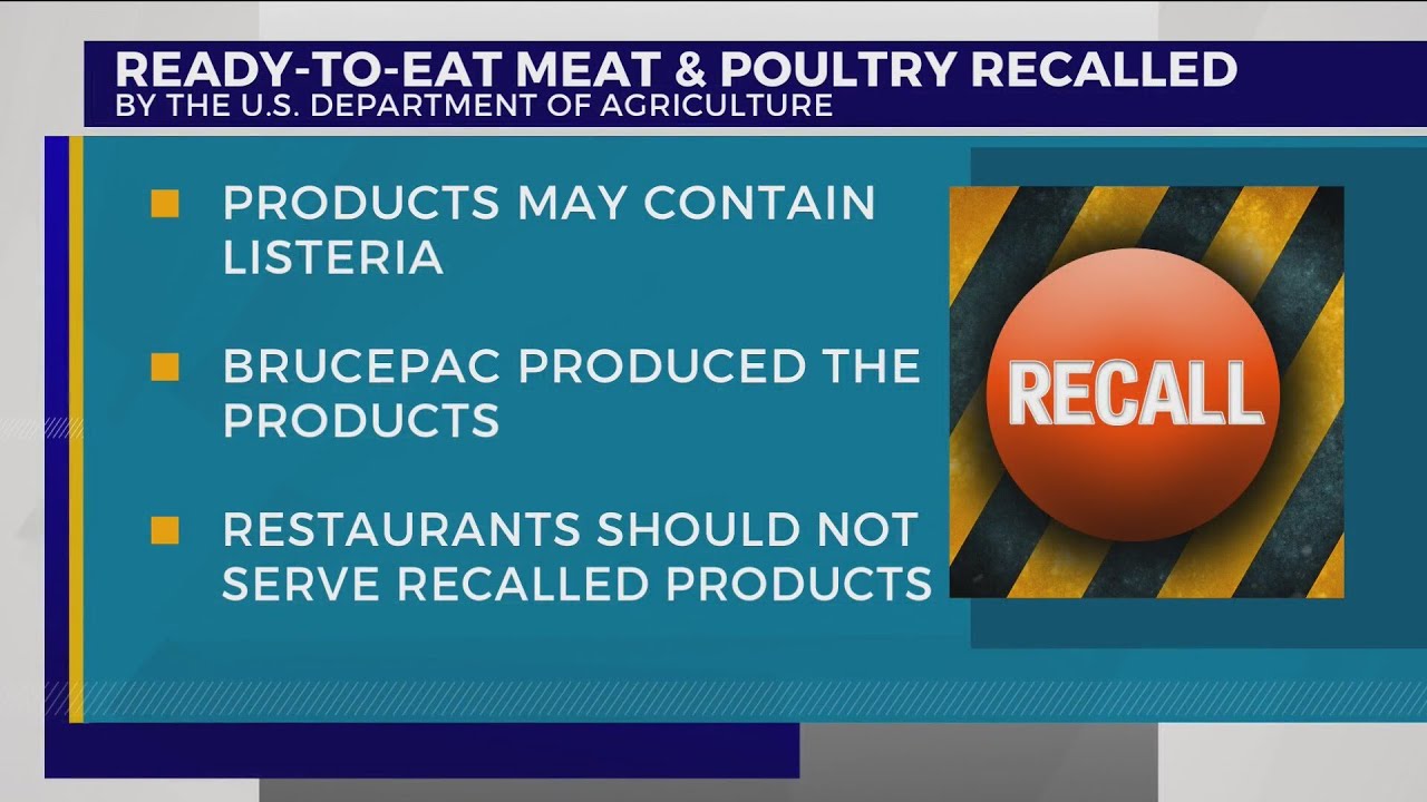 Ready-to-eat meat and poultry recalled - YouTube