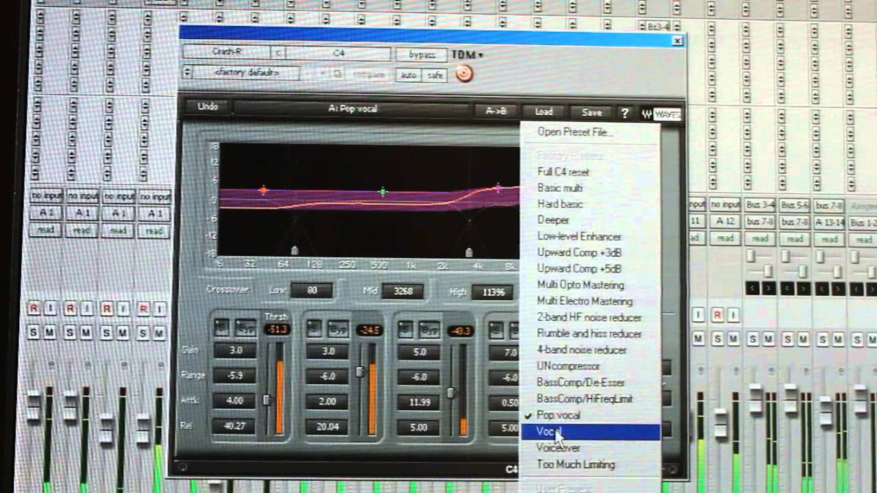 Audio Engineer School - Pro Tools Plug ins Waves - YouTube