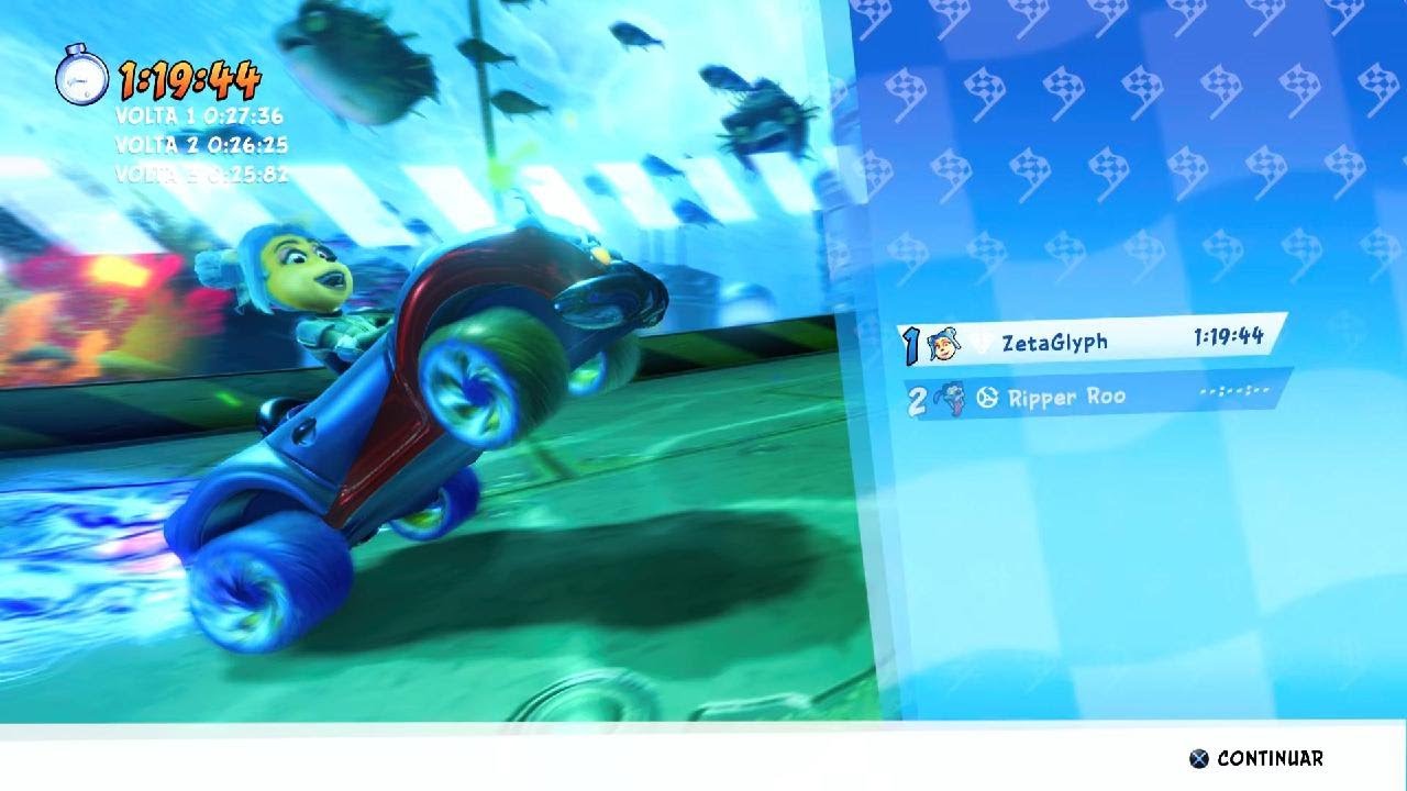 Crash Team Racing NF |Ripper Roo - Hard - YouTube