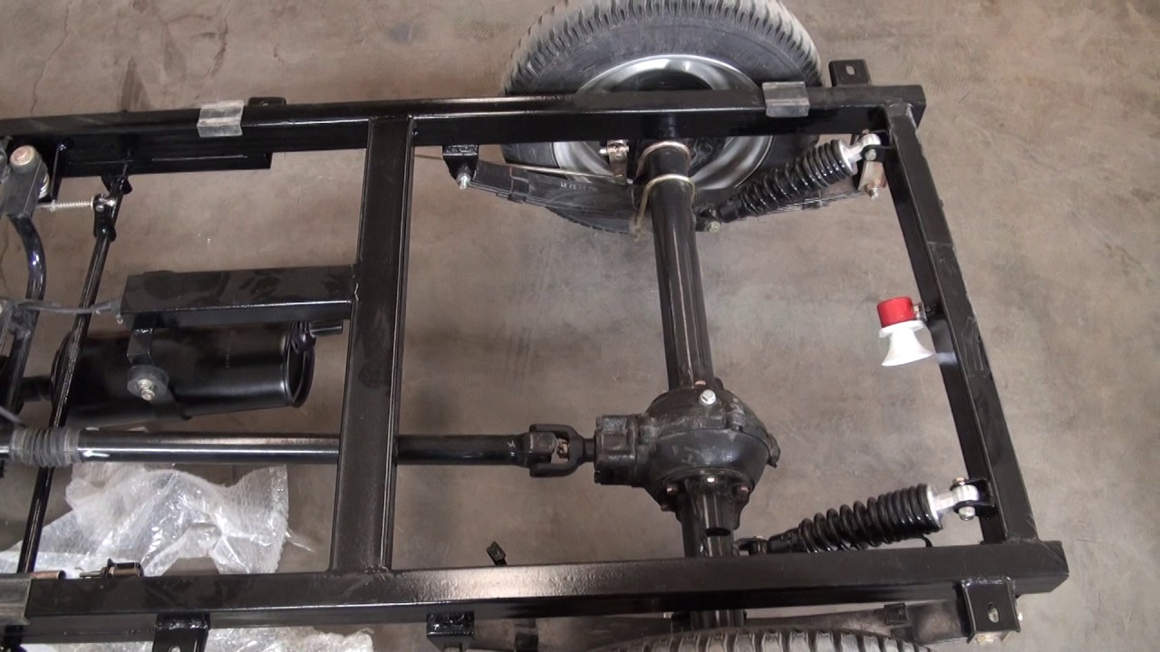 three wheeler assembly - YouTube