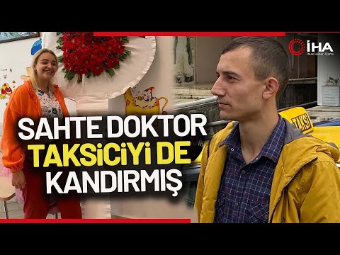 Sahte Doktor Taksiciyi De Kandırmış