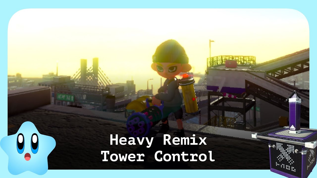 Heavy Splatling Remix - Dee Raw Gameplay - Splatoon 2 - Tower Control ...
