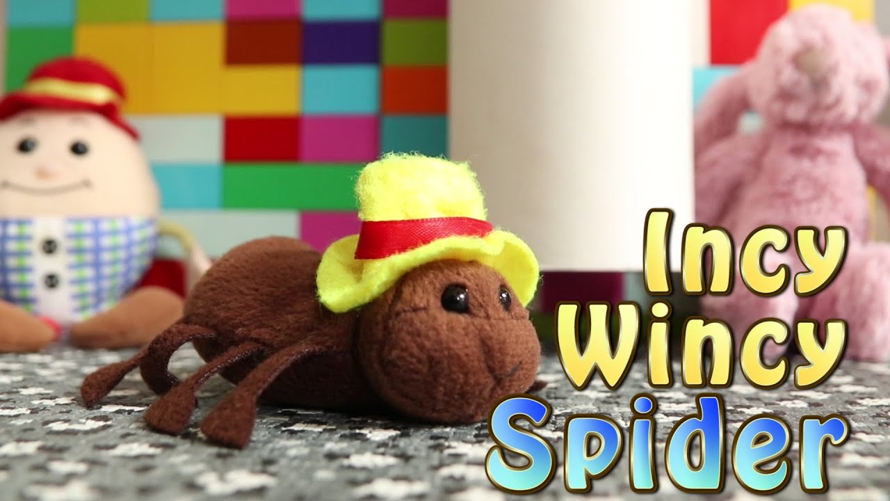 Incy Wincy Spider Nursery Rhyme starring Real Toys! AKA Itsy Bitsy ...
