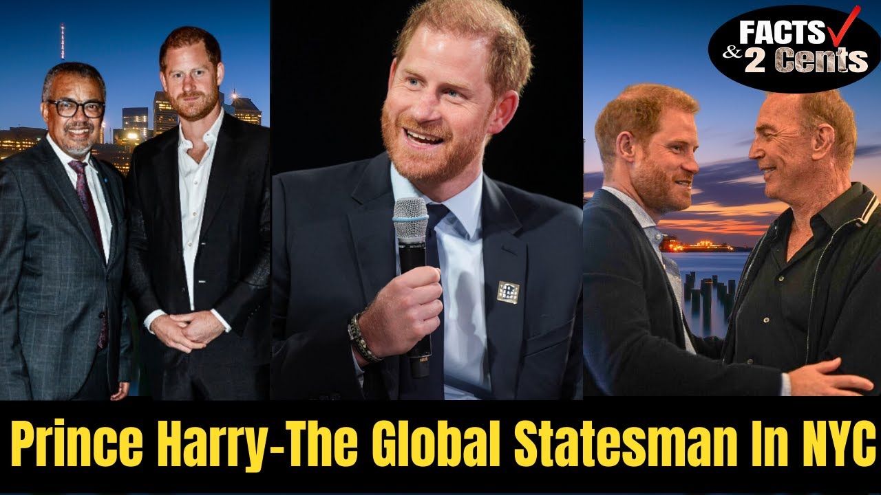 Prince Harry Takes New York City + Honor Heroes with Kevin Costner ...