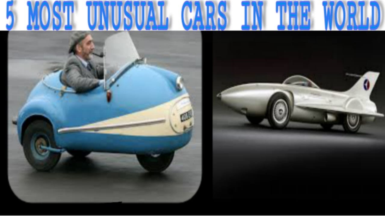 5 Most Unusual Cars In The World | Real Info TV | A.S Customized - YouTube