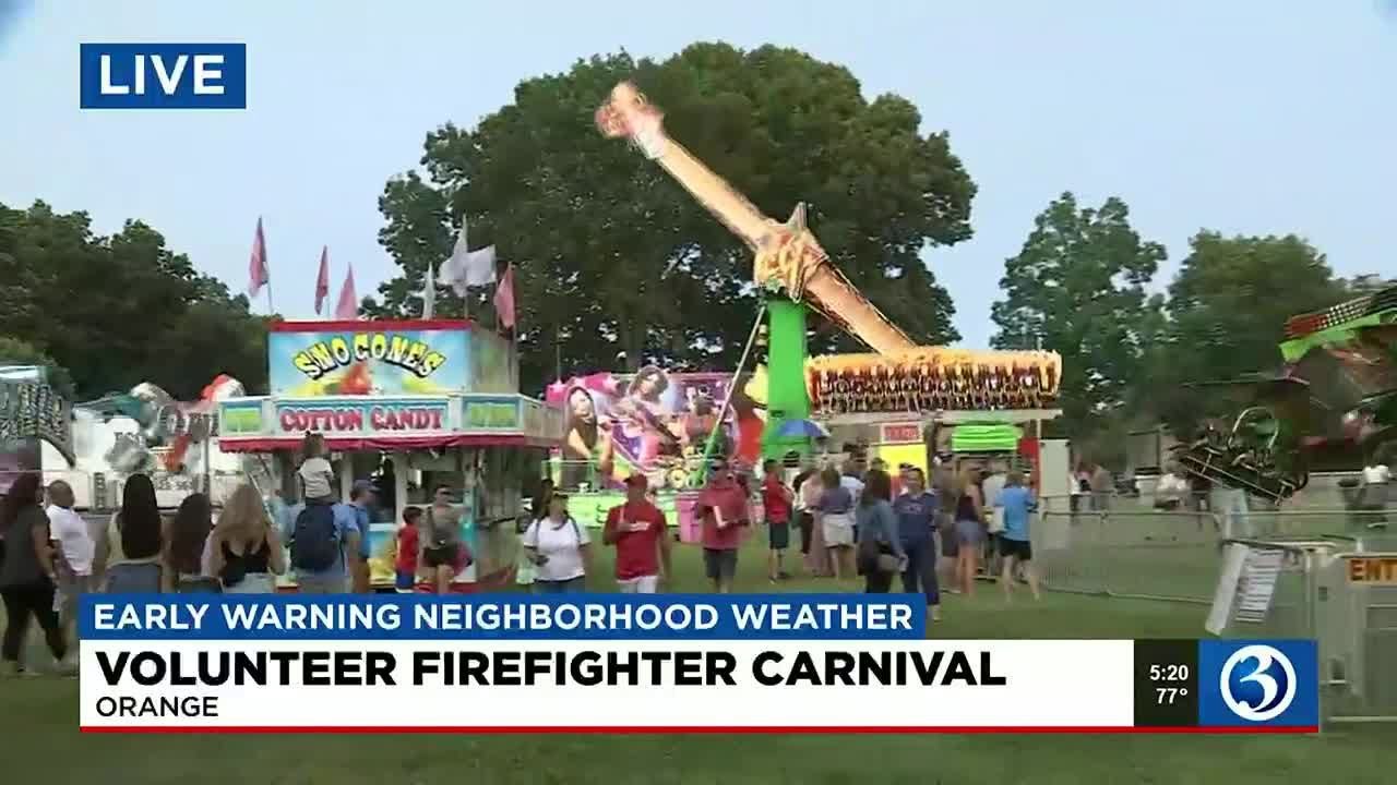 Volunteer Firefighter Carnival underway in Orange - YouTube